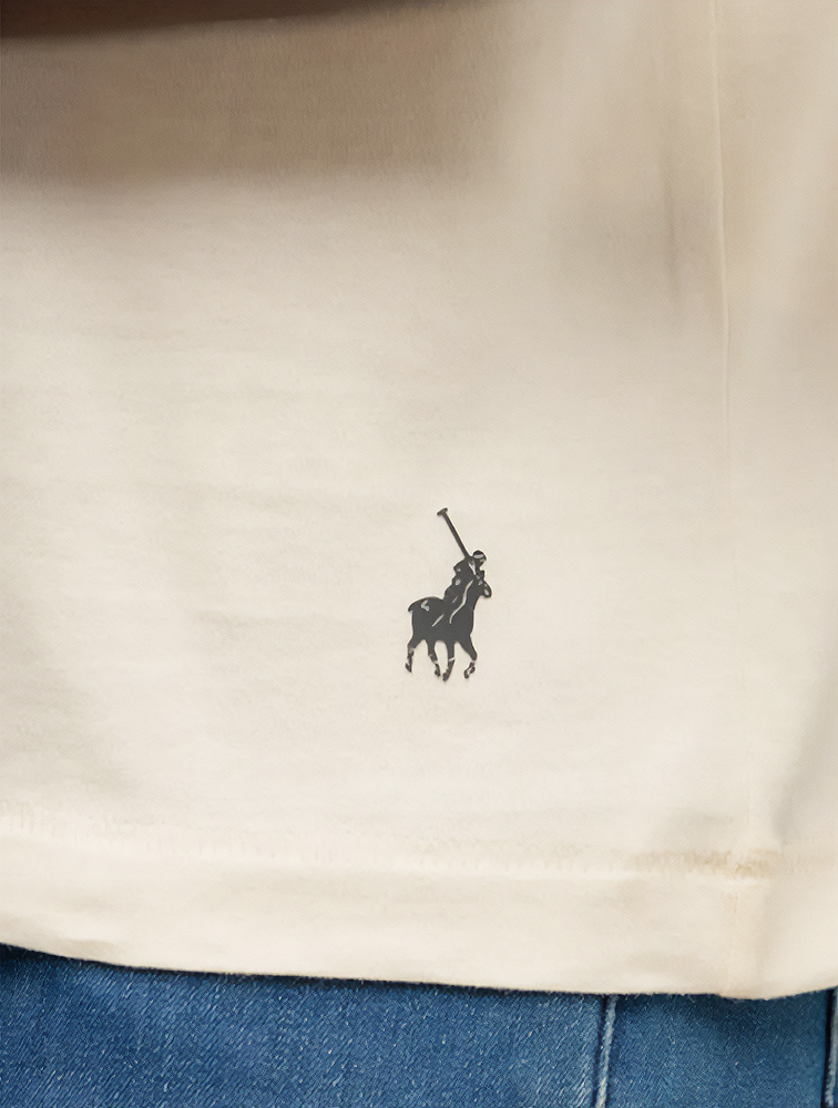 MyRunway | Shop Polo Ecru Pjc Short Sleeve Drop Shoulder Tee for Men from MyRunway.co.za